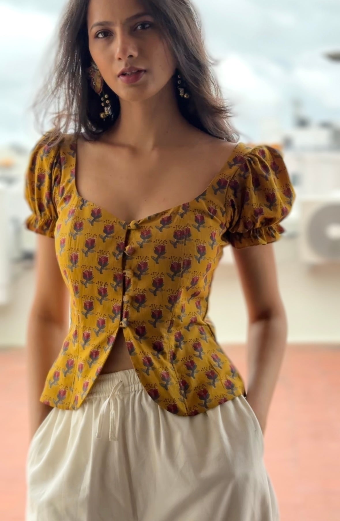 Haisley Corset Top - Mogra Designs