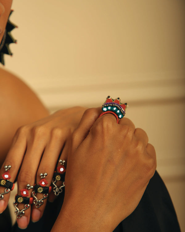 Kutti Pie Ring - Mogra Designs